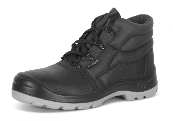 DUAL DENSITY CHUKKA MID SOLE SAFETY BOOT WITH SCUFF CAP – BLACK ...
